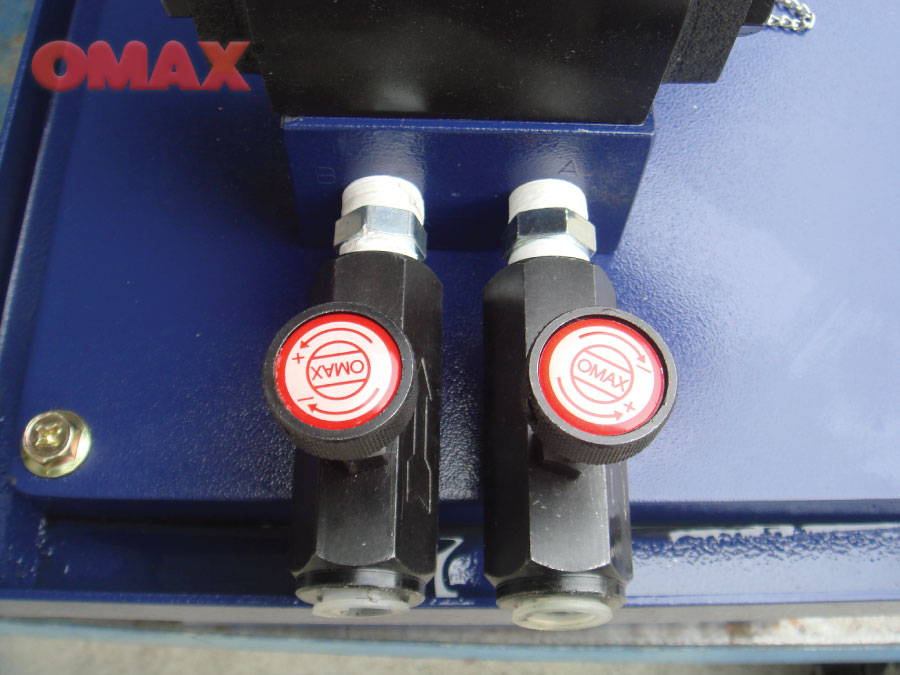 Needle Throttle Valve - Project Photos - News - OMAX Hydraulics Industrial