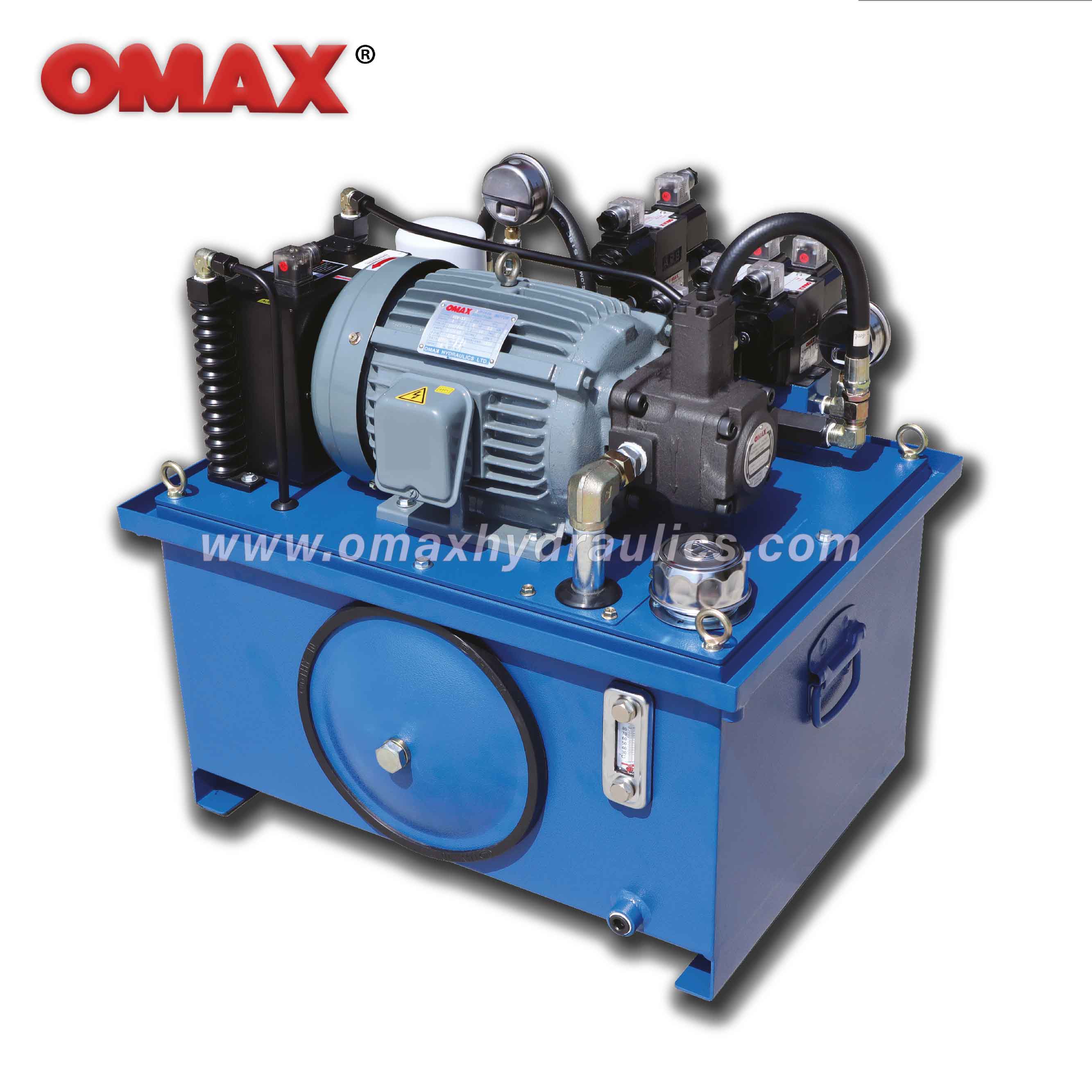 Hydraulic Power Unit - OMAX Hydraulics Industrial
