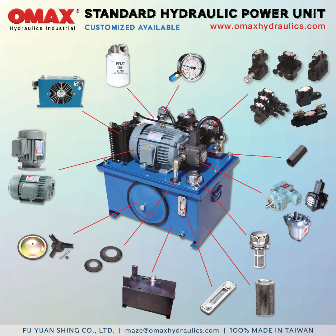 Hydraulic Power Unit - OMAX Hydraulics Industrial