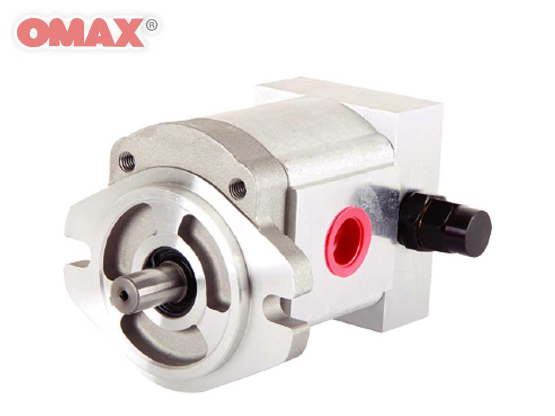 PR3 Gear Pump with Relief Valve - OMAX Hydraulics Industrial
