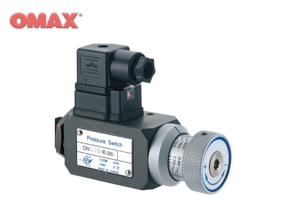 pressure switch DNC Series Supplier - OMAX Hydraulics Industrial