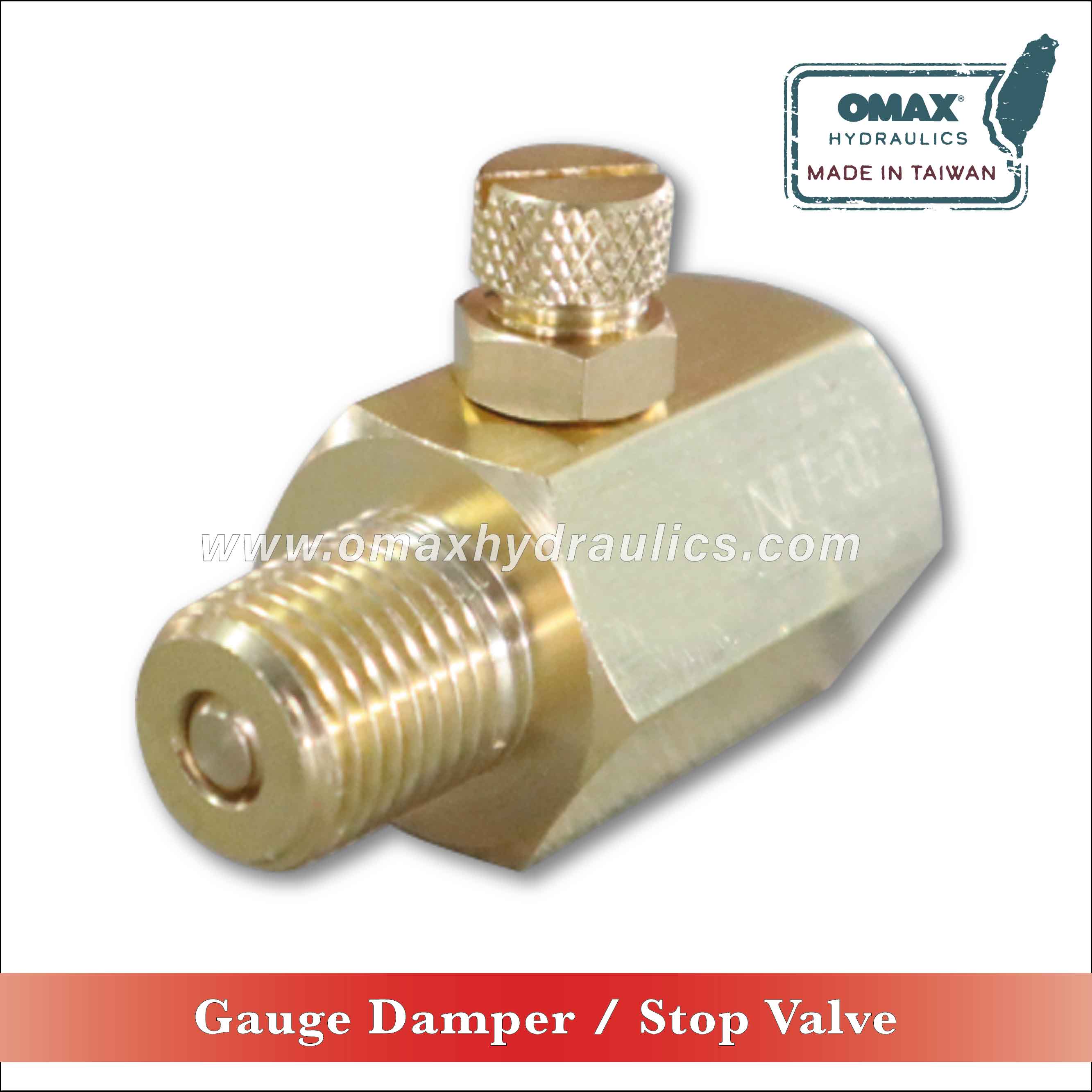Gauge Damper - OMAX Hydraulics Industrial