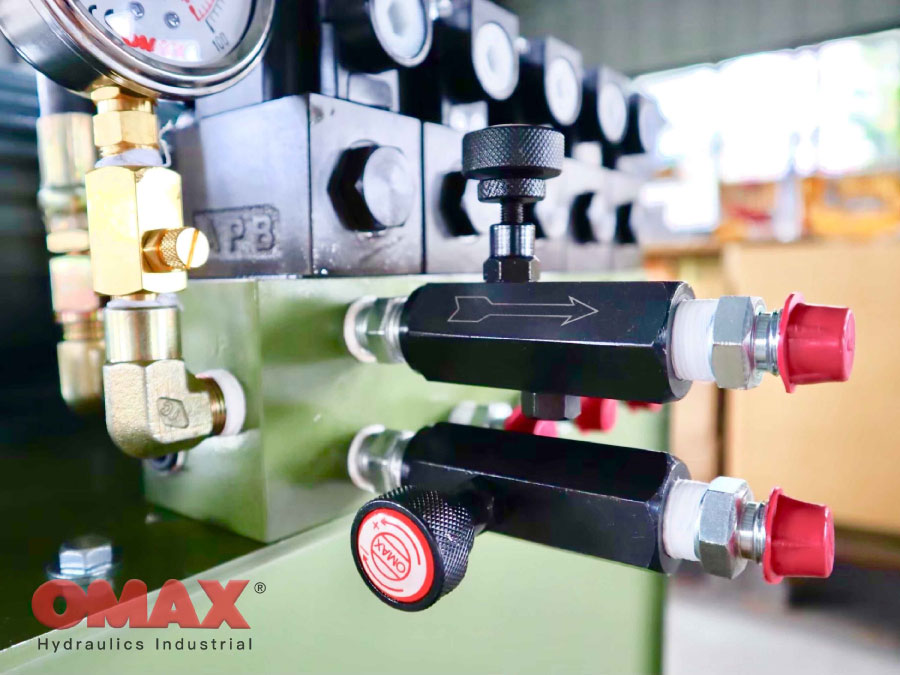 Throttle Needle Valve - OMAX Hydraulics Industrial