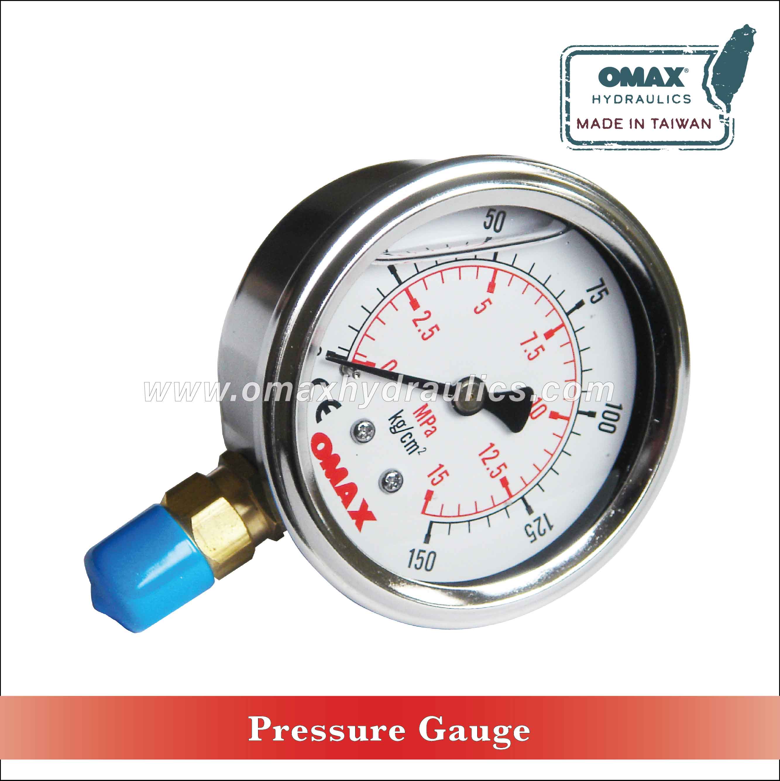 Pressure Gauge - OMAX Hydraulics Industrial