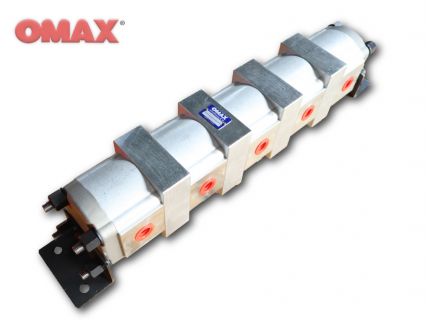 Custom manufacturing & design of Synchronous Flow Divider - OMAX ...